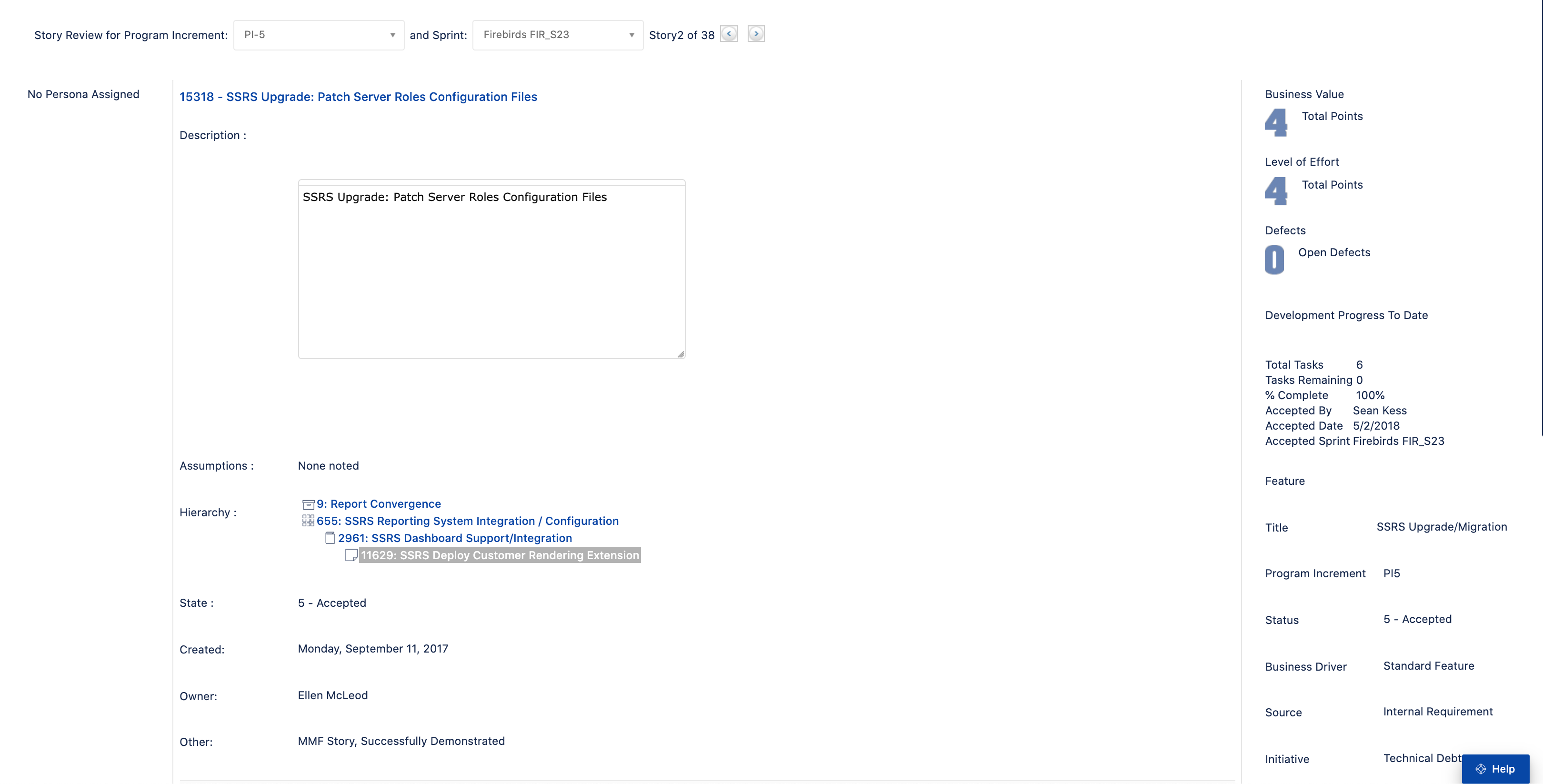 Conduct a story review – Jira Align